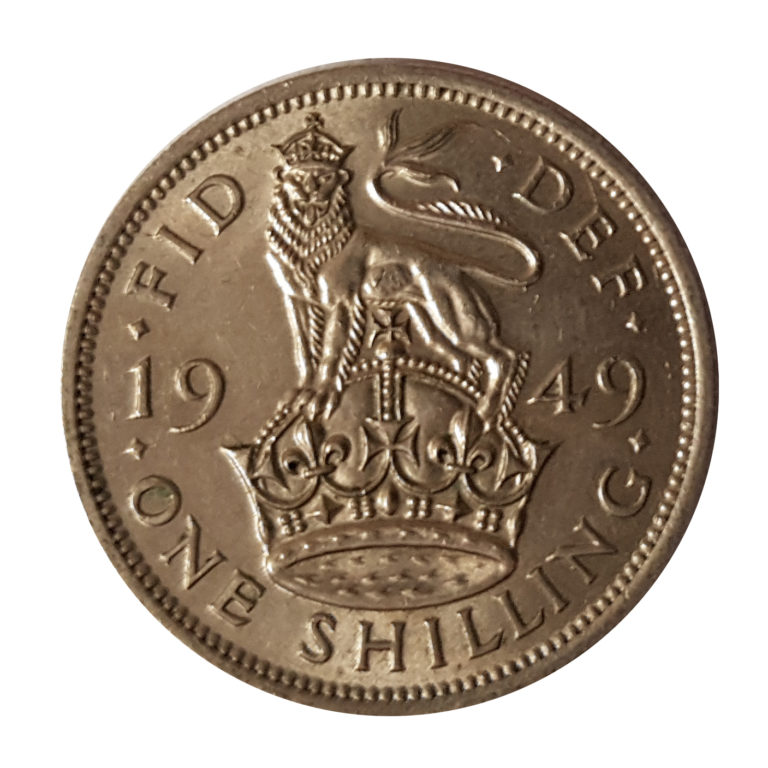 1948 King George VI English Shilling For Sale - UK Coin Co