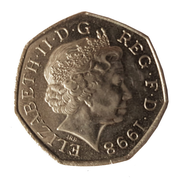 1998 Fifty Pence Coin For Sale - From UK Coin Co