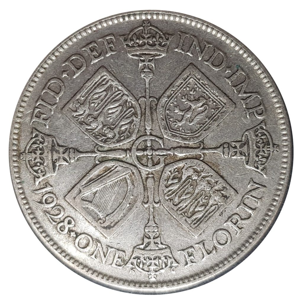 1928 Two Shillings, King George V, Coin For Sale - UK Coin Co