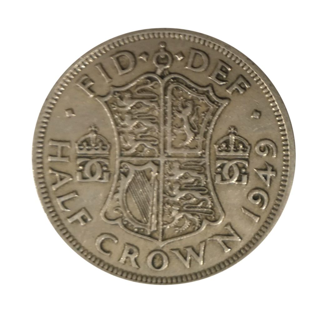 1949 King George VI Half Crown For Sale From UK Coin Co