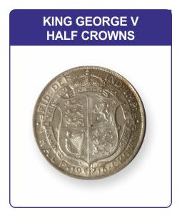 Half Crowns - UK Coin Co